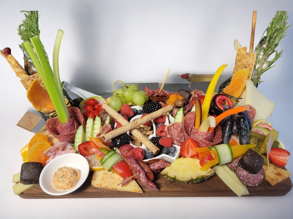 Quench Taps and Tapas - Berries and Burrata Salad