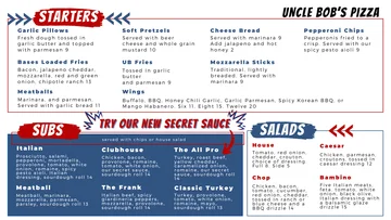 Uncle Bob's Pizza