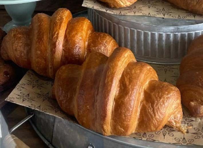 Baked & Brew 1310 Cerrillos Road - Caprese Danish