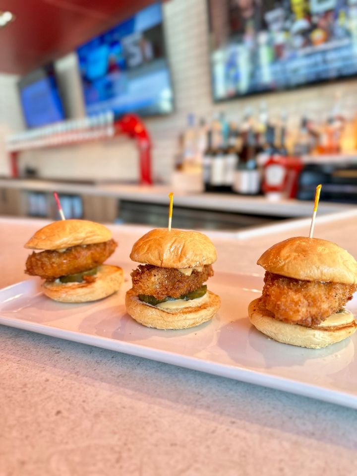 Tysons - Blackened Salmon Wrap