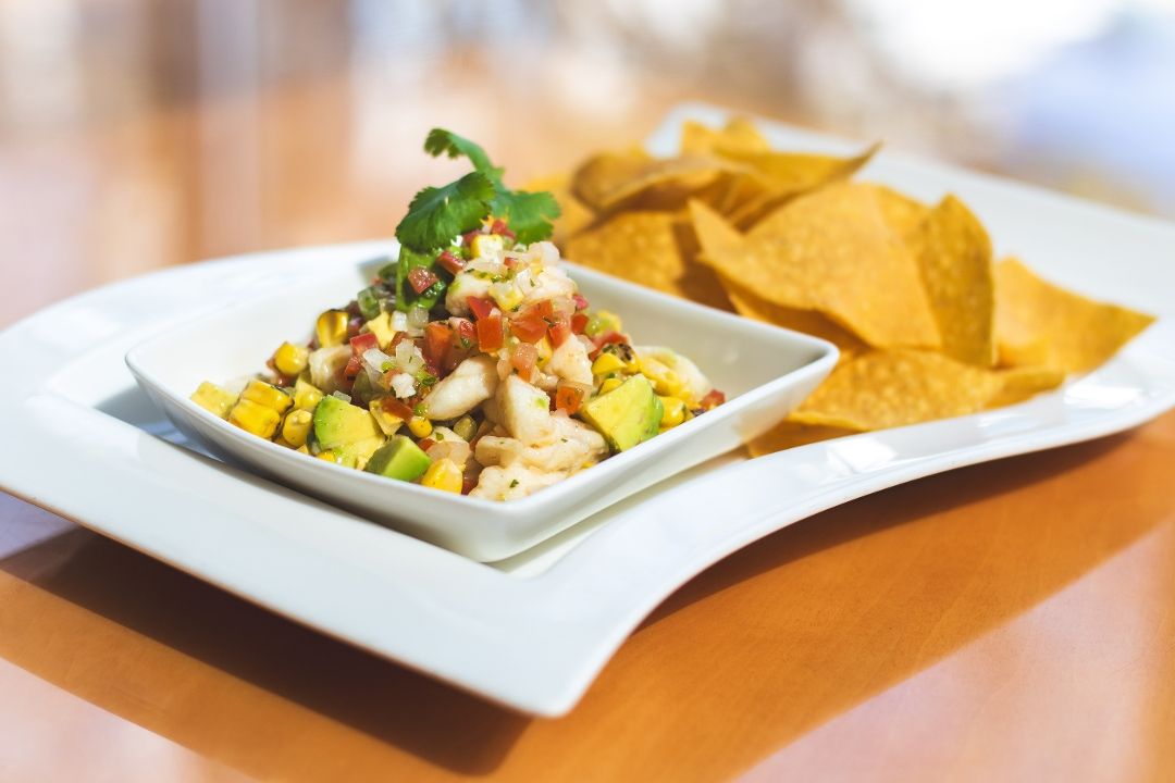Seastar Restaurant & Raw Bar - Crispy Greens, Spinach, Pomegranate ...