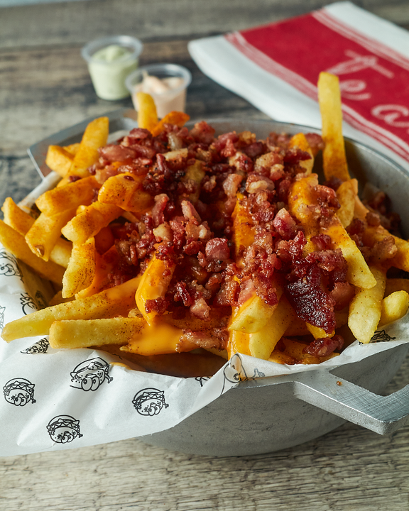 Cheese Bacon Fries | Junior Colombian Burger 1