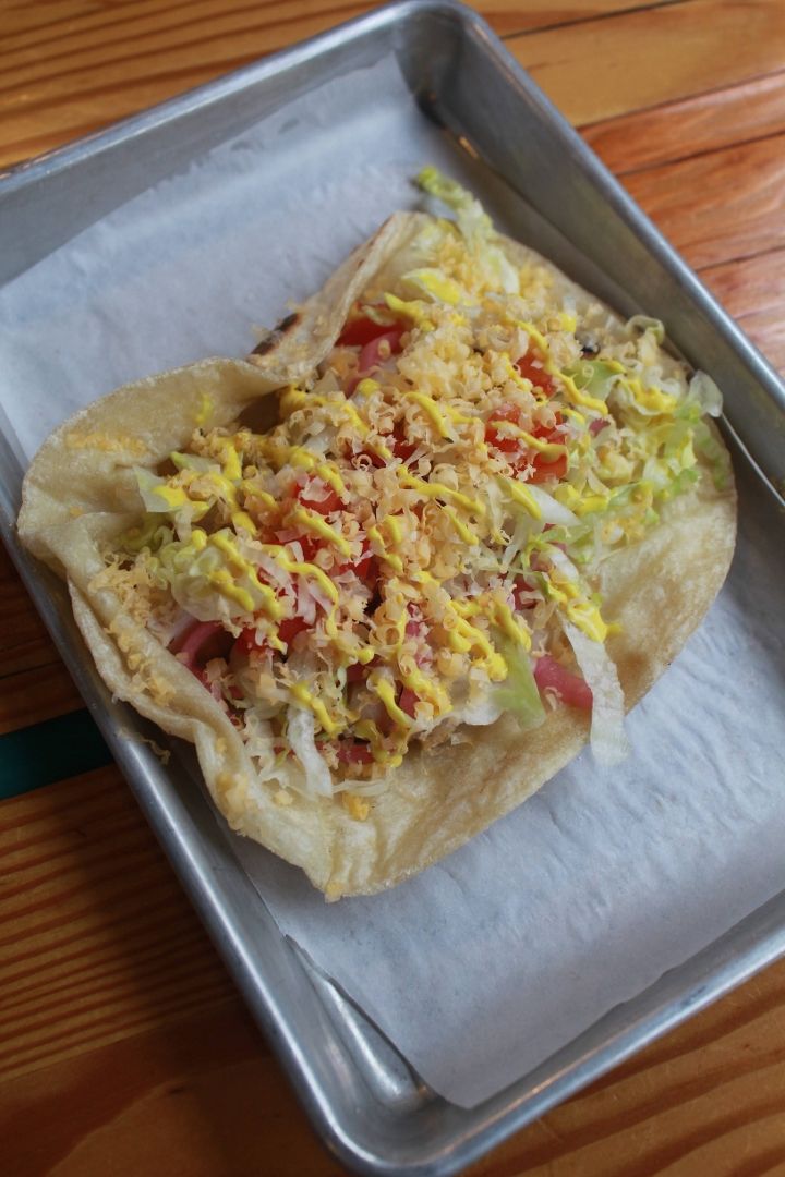 inside Great Notion Brewery NE - Basic Breakfast Taco