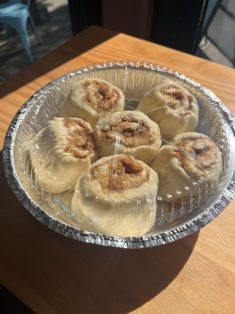 Bake & Serve Cinnamon Buns (DF, NF) | Sweet Crimes Bakery