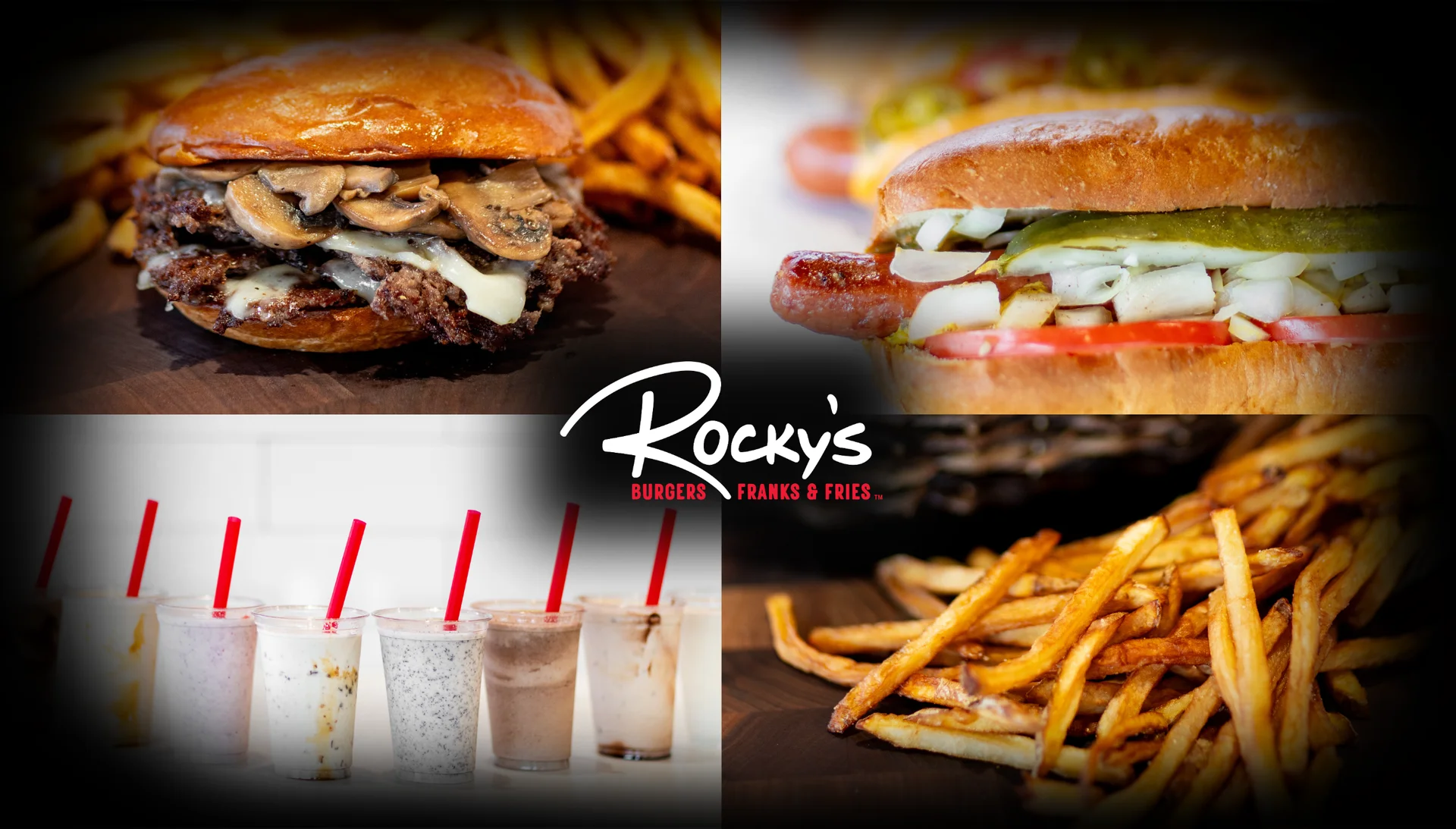 Rocky's Burgers, Franks and Fries