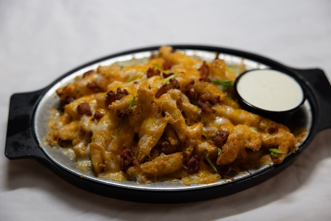 Lancaster Brasserie - Buffalo Chicken and Shrimp Poppers