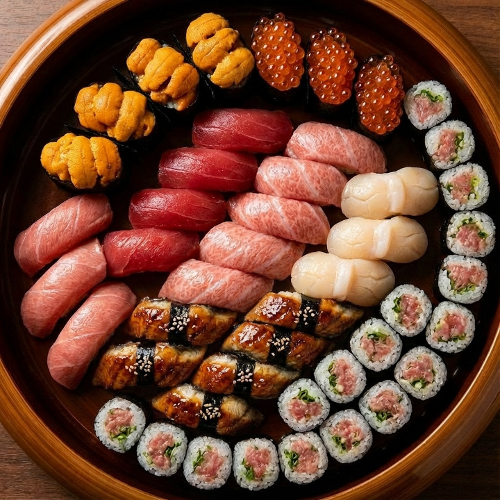 Sushi Kawamura @ Chefs Hall - Vegetarian / Vegan Roll Set / 1h in advance