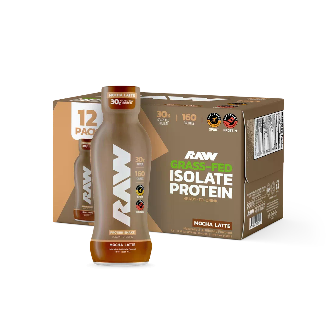 Raw Protein Rtd Mocha Latte | Balanced Foods