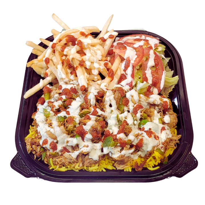 Zitalian Beefs 3857 West Roosevelt Road - #7 Biggie Big Gyro Dinner