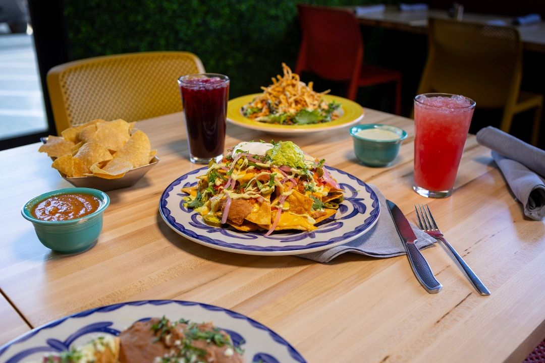 Nacho Padres Cantina - Creamy Verde Shrimp Enchiladas (3)