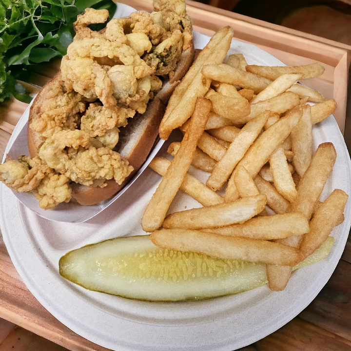 Whole Clam Roll Meal | Seafood Sam's