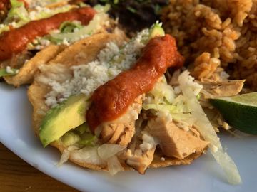 Blue Plate Taco - Carnitas Taco