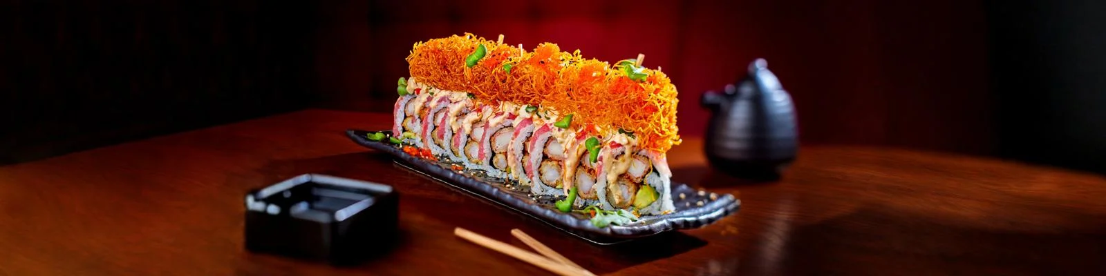 Soya - Salmon Truffle Roll