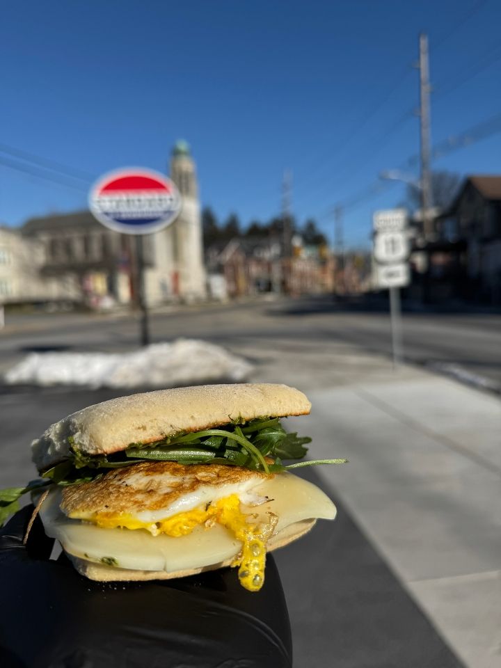 370 Philadelphia Ave - Country Ham & Cheese Crostata