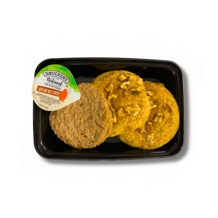 Pumpkin Walnut Protein Pancakes | Balanced Foods