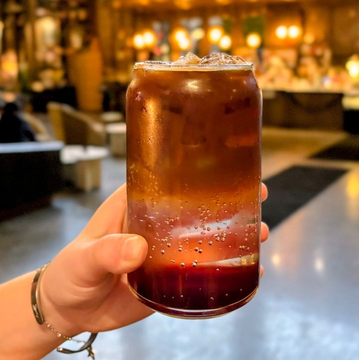 West Side- STP - Pomegranate Rosemary Espresso Tonic