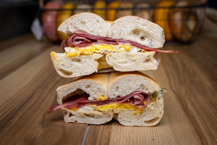 TURKEY BACON, EGG & CHEESE | Mr.J's Bagels & Deli