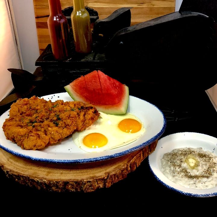 Mama Bird Southern Kitchen - Southern Highlands - Fried Steak Breakfast ...