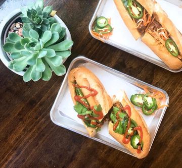 Ineffable Cà Phê - Banh Mi Thit Nuong (Grilled Pork)