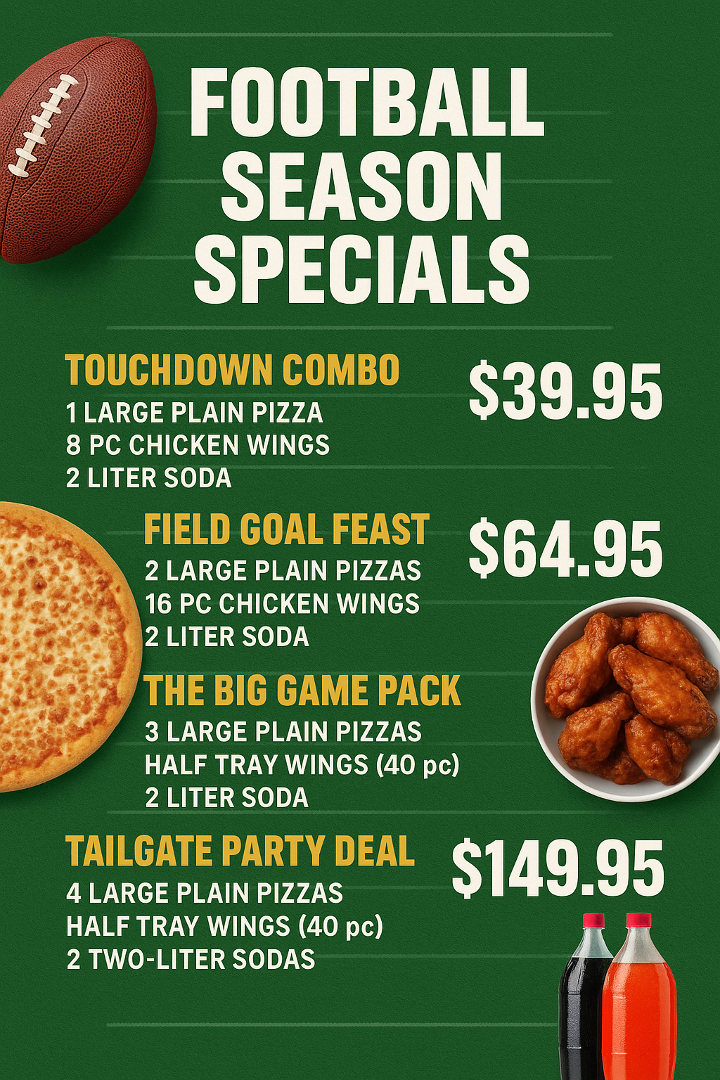 Famiglia Pizzeria Modern Italian Kitchen - FIELD GOAL FEAST