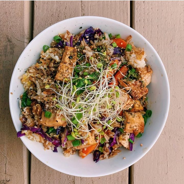 Farm To Barn Cafe & Juicery - Banzai Burger
