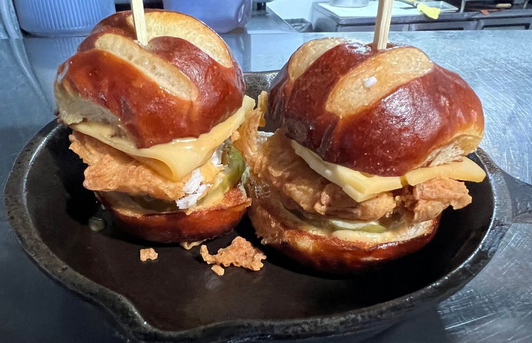 The Paddle Pub - Chicken Tender Sliders