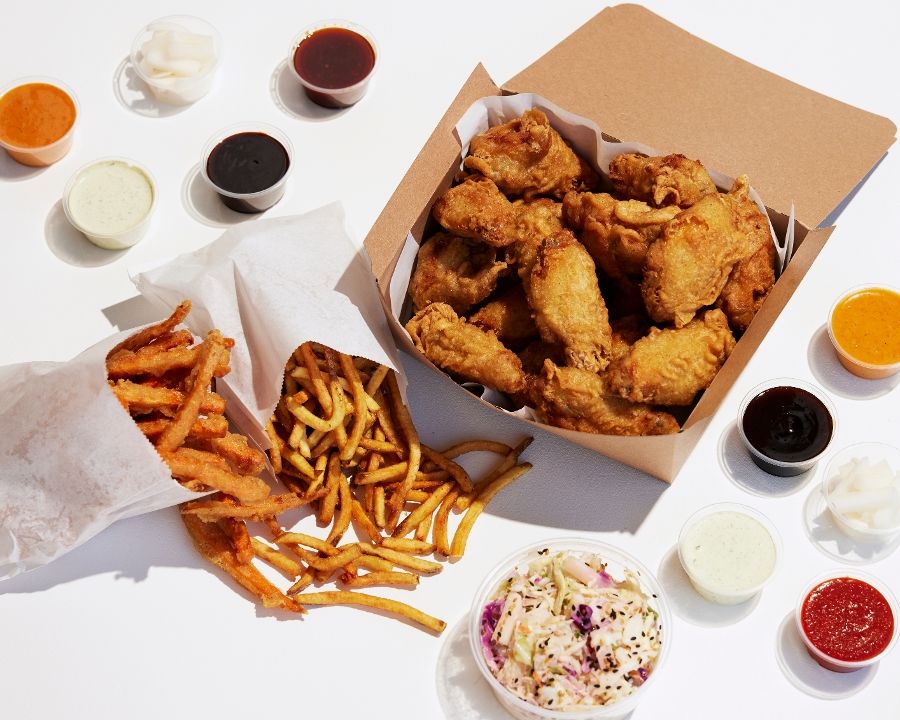 Dak Dak Wings | Toast