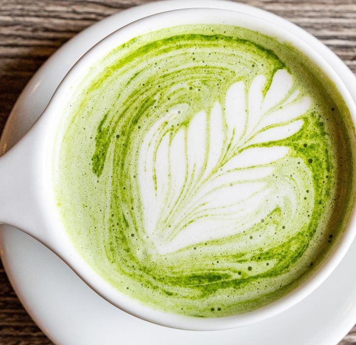 Butterfly Pea Cafe - Coconut Americano