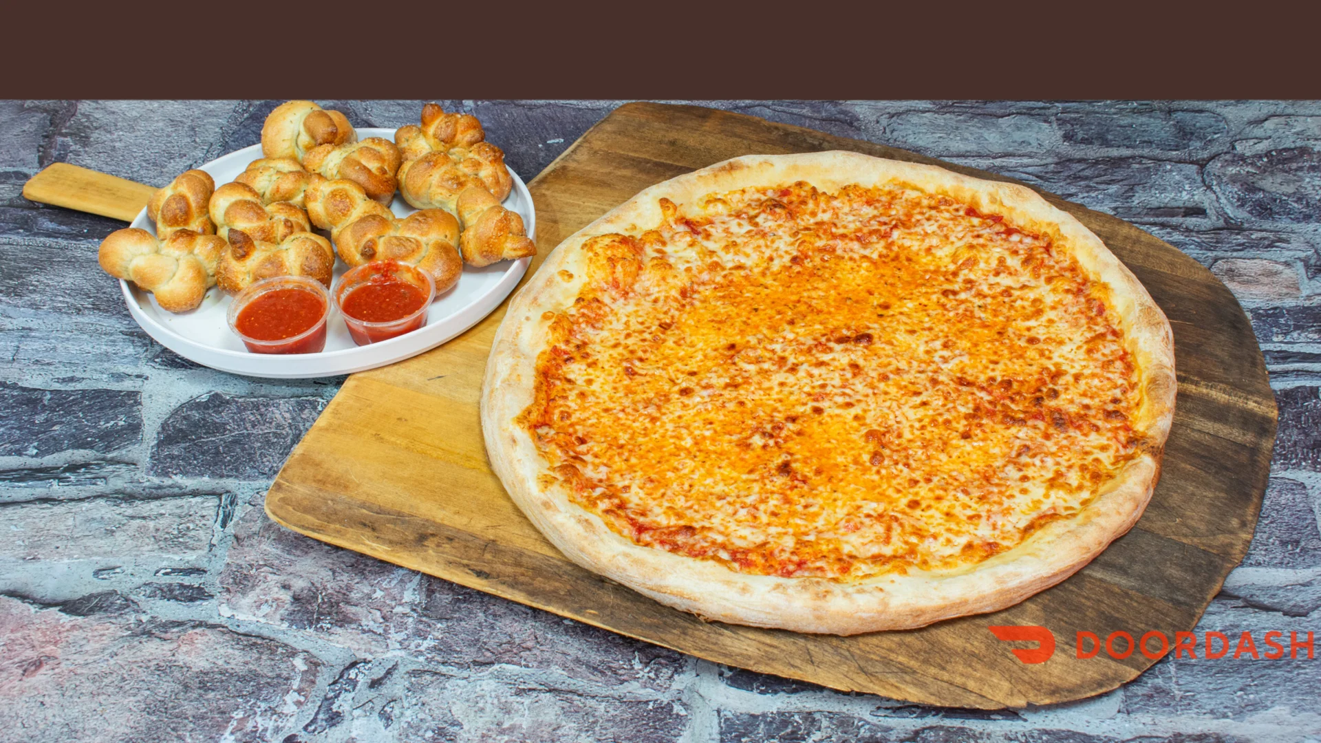 8020 N Wickham rd - Two Large one topping pizzas, Large salad, 10 oven ...