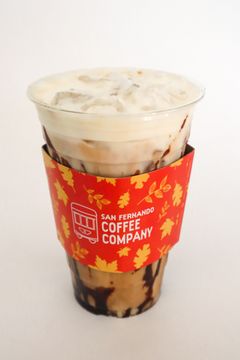 RESEDA - HOT SALTED CARAMEL FLAN LATTE