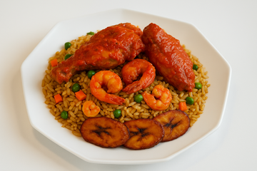 28120 JEFFERSON AV UNIT B207 - White Rice with Efo riro stew