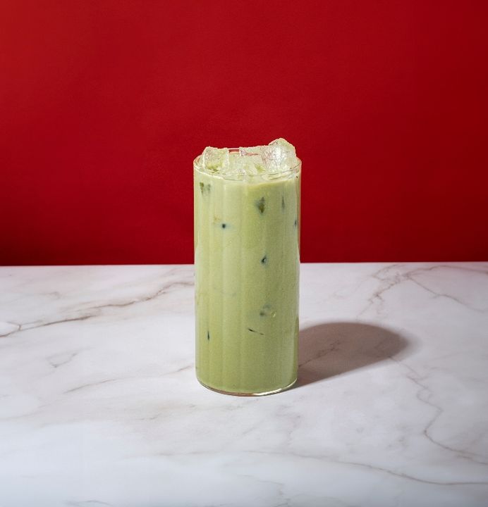 Iced Matcha Latte | Cortaditos