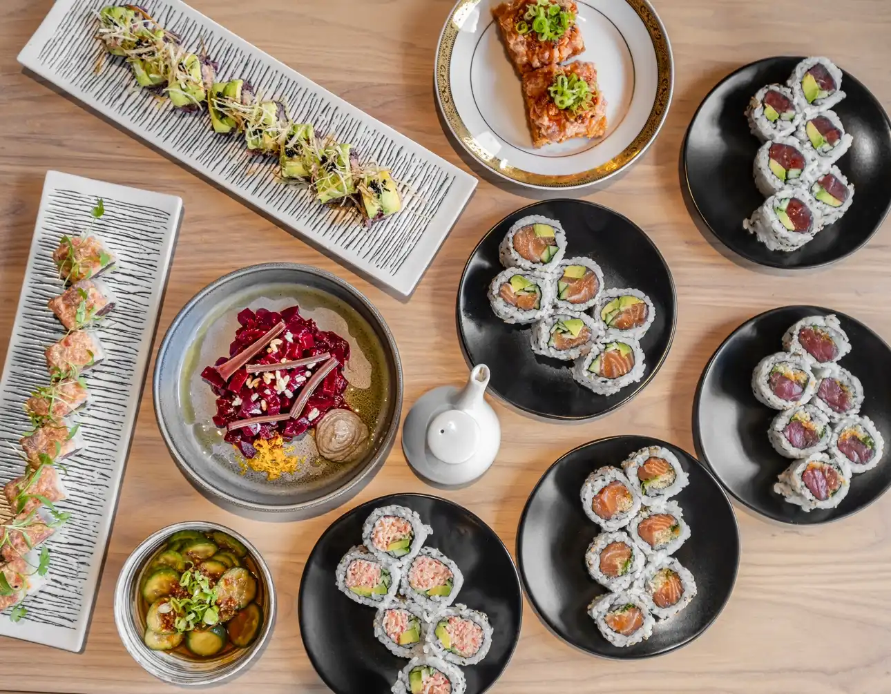 KENAKI Sushi Counter - Kabocha (Japanese Pumpkin) Tempura Plate