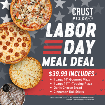 Crust Pizza Co. Cinco Ranch, Katy TX - 14" Hot Shot Pizza