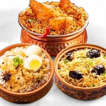Hyderabad House Lexington - Chicken 65 Biryani (Boneless)