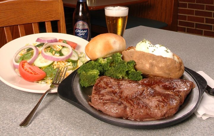 The Great 611 Steak Company - Country Fried Steak w/salad