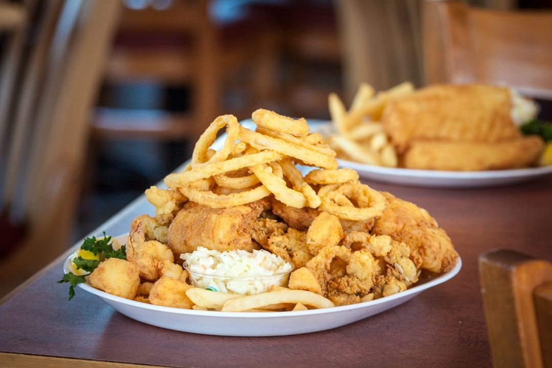 Seafood Sam's - Sandwich - Sam’s Baked Seafood Mac N Cheese Platter