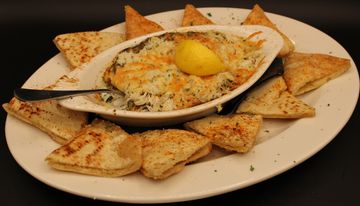 Bay Local Eatery Shore Drive - shrimp and crab quesa