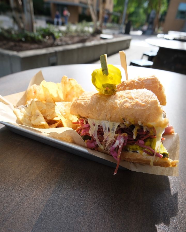 Breakside Brewery Vancouver - Cheesy French Bread