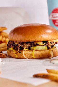 Quail - Double Turkey Onion Burger w/Cheese