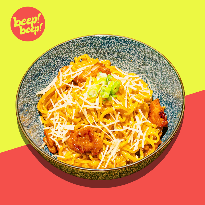 Budd Dairy Food Hall Beep! Beep! Noods | Rice | Street Food - Black ...