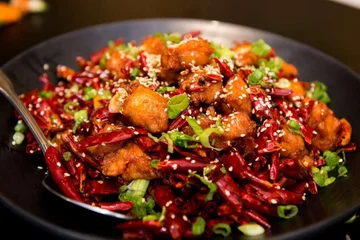 Chamber Red Chinese Bistro - Steak & Shrimp Delicacy