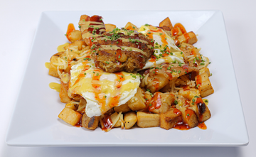Crab Cake Breakfast Bowl | Coffee:30