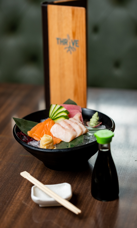 Thrive Cocktail Lounge and Eatery - Shrimp Bao