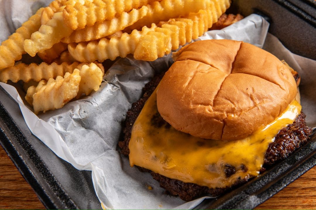 KM Cheeseburger w/ Fries | Hungry AF