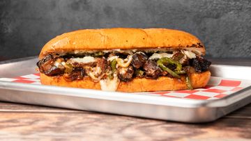 BriskFire BBQ - Brisket Philly Combo