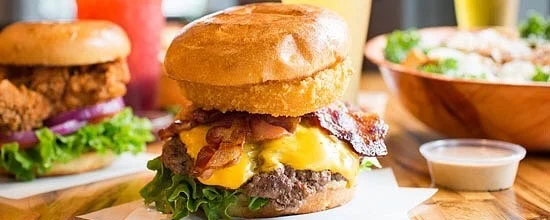 PENTAGON ROW - ARLINGTON - Mushroom Swiss Burger