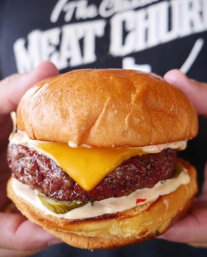 N Lamar - The Bacon Havarti Smoked Brisket Cheeseburger