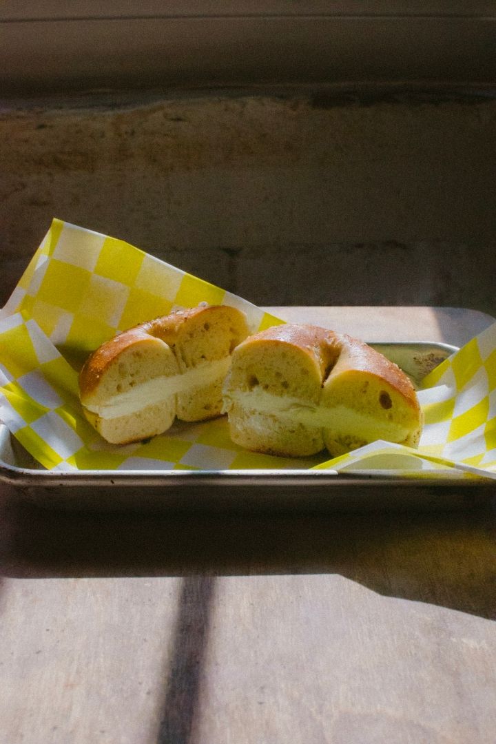 Paysan Bread & Bagels 804 Tyson St - Bagel & Smear