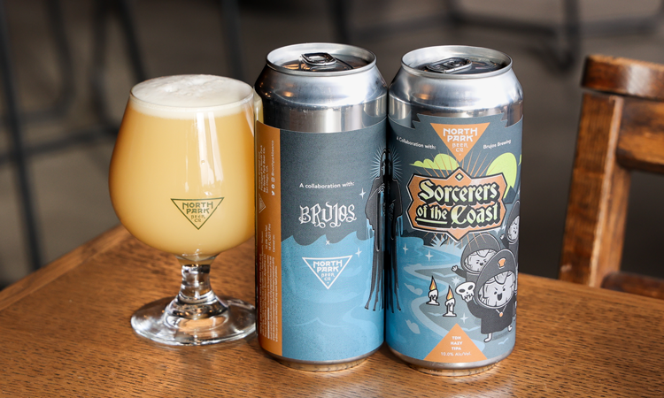 North Park Beer Co. - Sorcerers of the Coast - Brujos Collab - TDH Hazy ...